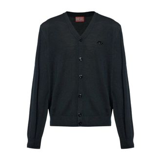 Diesel K-Larence Cardigan - - Knitwear - Herren - Schwarzk - S