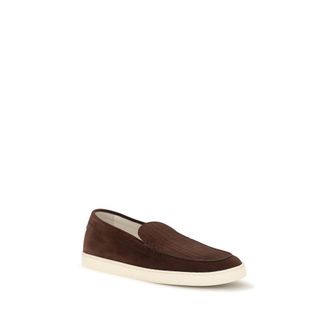 Brunello Cucinelli Calf Leather Loafer - Brown