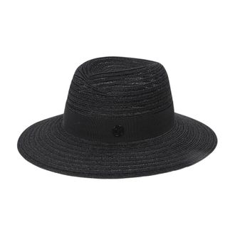 Maison Michel Femme, Accessoires, Noir, Taille: S Virginie Hat