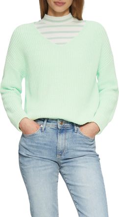 s.Oliver Strickpullover im Relaxed Fit aus Baumwollmix