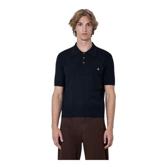 Vivienne Westwood Mark Polo - - Tops - Herren - Schwarzk - L