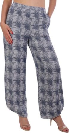 Emporio Armani Femme, Pantalons, Multicolore, Taille: 40 FR Wide Pantalons