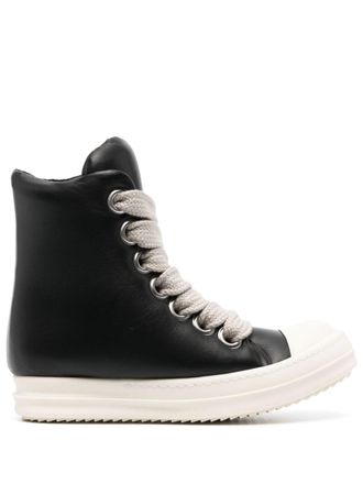 Rick Owens baskets Jumbo matelass&eacute;es - Noir