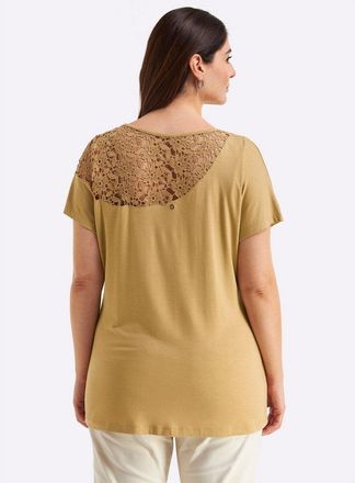 Sheego T-Shirt Kurzarm-Shirt Kurzarm