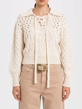 Twinset Pull TWINSET Femme couleur Jaune Cr&egrave;me