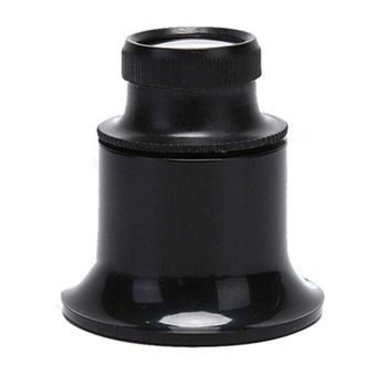 Generic 1 x Uhrmacherlupe 20 x Augenlupe Schmuck Lupe Juwelier Okular f&uuml;r Schmuck Diamanten