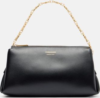 Ferragamo Schultertasche Gancini Mini aus Leder
