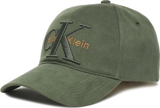 Calvin Klein Cap Calvin Klein Large Monologo LV04D5039G Grün