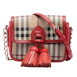 Burberry Sac bandouli&egrave;re Pre-owned - Femme - Pre-owned - Rouge - Taille: ONE Size