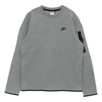 Nike Tech Fleece Crewneck Sweatshirt - - Sport - Herren - Grau - XL