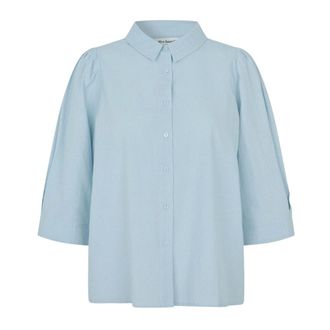 Lollys Laundry Damen, Blusen & Hemden, Blau, XLGr&ouml;&szlig;e