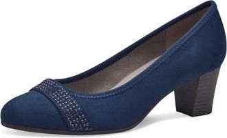 Jana Escarpins avec Détails Scintillants Vegan, Bleu (Navy), 37 EU