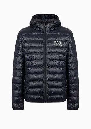 Emporio Armani Emporio Armani 8NPB02PN29Z 8058947439713 Veste &agrave; capuche pour homme 100 g Bleu Blanc 1578 Taille 4XL, Bleu et blanc., XXXXL