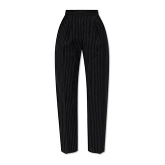 Max Mara Wollhose Sesamo - - Trousers - Damen - Schwarzk - 2XS