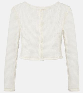 Montce Swim Cardigan aus H&auml;kelstrick