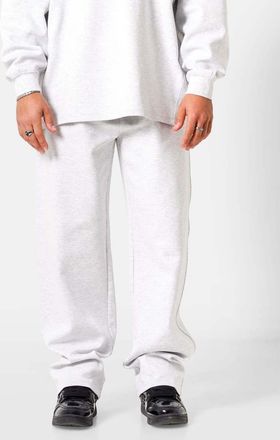 Sixth June Jogginghose in Hellgrau mit Herz-Logostickerei