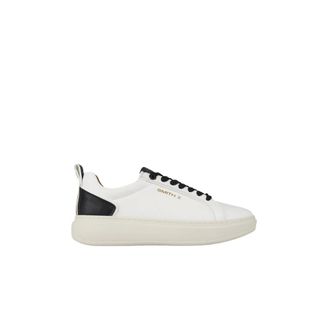 Alexander Smith Homme, Chaussures, Blanc, Taille: 40 EU Stone Uomo en blanc et talon noir