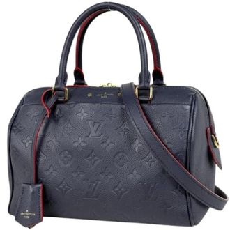 Louis Vuitton Sac &agrave; main Monogram Empreinte Pre-owned - Femme - Pre-owned - Bleu - Taille: ONE Size
