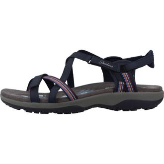 Skechers Femme, Sport, Bleu, Taille: 39 EU Reggae Slim - Sun Array