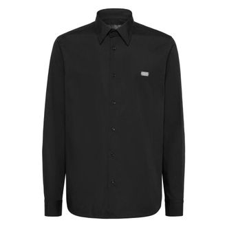 Philipp Plein Homme, Chemises, Noir, Taille: L Sugar Daddy Cut Shirt