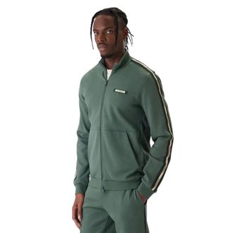 Emporio Armani Zip-throughs - Homme - Sweatshirts et sweats &agrave; capuche - Vert - Taille: S