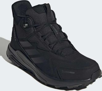 adidas adidas Performance - Terrex Anylander - Chaussures de randonn&eacute;e mi-hautes en cuir - Noir/charbon/gris