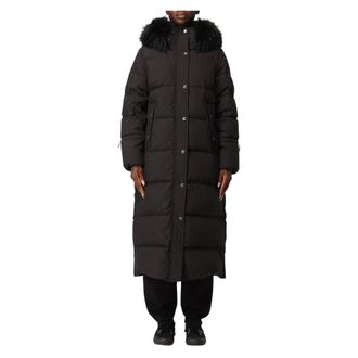 Moorer Femme, Manteaux, Noir, Taille: 40 FR Manteau élégant Breuil pour Homme