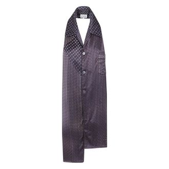 Maison Margiela Foulard Imprim&eacute; Cachemire - Femme - Accessoires - Noir - Taille: ONE Size