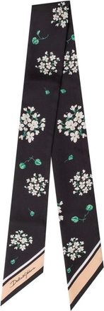 Dolce & Gabbana Femme, Accessoires, Noir, Taille: ONE Size Foulard Tube en Soie