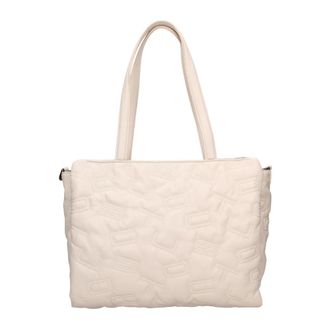 Custo Barcelona Sac port&eacute; &eacute;paule matelass&eacute; - Femme - Sacs - Beige - Taille: ONE Size