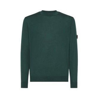 Peuterey Rundhals-Strick - - Knitwear - Herren - Gr&uuml;n - S