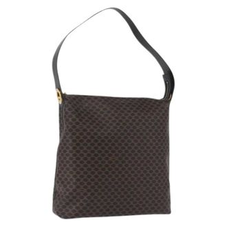Celine Pre-owned Sac bandouli&egrave;re vintage en toile - Femme - Pre-owned - Brun - Taille: ONE Size