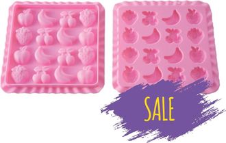 Silikomart 1 Silikonform Tutti Frutti f&uuml;r Fruchtgummis