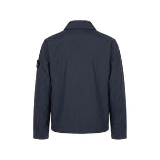Stone Island Technical Polyester Jacket - Navy
