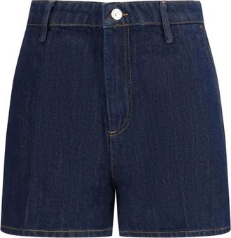 7 For All Mankind Femme, Shorts, Bleu, Taille: W27 Denim Shorts