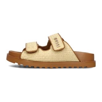 Guess Braune Elegante Sommer Sandalen - - Shoes - Damen - Beige - 40 EU