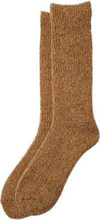 RoToTo Homme, Sous-vêtements, Brun, Taille: M Chaussettes Bouclette Mérinos