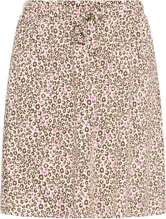 Ichi Ichi, Femme, Jupes, Beige, Taille: 46 FR Short Skirt