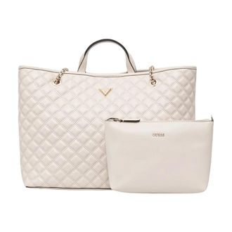 Guess Giully Tote Bag - - Bags - Damen - Wei&szlig; - ONE SIZE