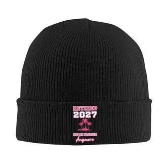 Generic Bonnet Hiver Retraite en 2027. Ce nest Plus Mon Probl&egrave;me. Retraite des Enseignants. Extensible Bonnets Unisexe Bonnet en Tricot pour Femme Conduite D&eacute;