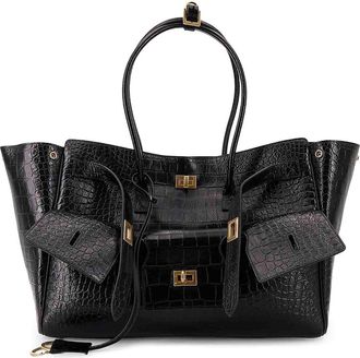 Balenciaga Schultertasche - Schwarz