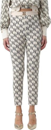 Elisabetta Franchi Femme, Pantalons, Multicolore, Taille: 40 FR Pantalons de survêtement