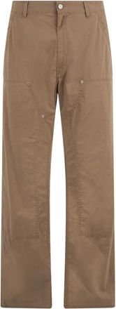 Maison Margiela Homme, Pantalons, Brun, Taille: W31 Pantalon Droit en Coton