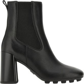 Hogan Stiefel - Timeless Black Ankle Boots - Gr. 35 (EU) - in Schwarz - f&uuml;r Damen
