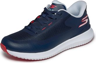 Skechers Slip-Ins: Go Golf Flight Spikeless Lace Up Mesh Sneakers f&uuml;r Herren, Marineblau, Gr&ouml;&szlig;e 40