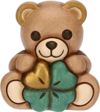 Thun Thun - Mini Teddy Gl&uuml;cksbringer - Keramik - Tierkollektion - 5,0 x 4,3 x 5,5 cm
