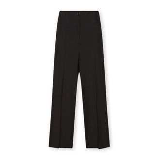 Elena Miro Palazzo-Hose - - Trousers - Damen - Schwarzk - 6XL