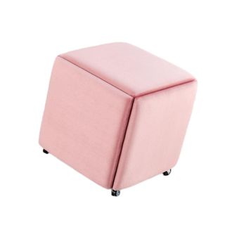 Generic 5-teiliger Make-up-Hocker mit R&auml;dern, Sitzgelegenheiten for kleine R&auml;ume, stapelbare Kombinationshocker, for den Innen- und Au&szlig;enbereich im B&uuml;ro und a