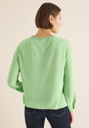 Cecil Langarmbluse mit Rundhalsausschnitt