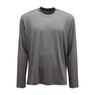 Mazzarelli Marrakech/2 Langarm-T-Shirt - - Tops - Herren - Grau - XL